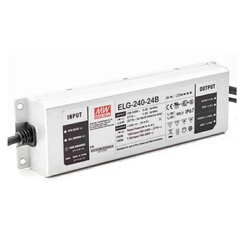 ZASILACZ ELG-240-24B IP67 10A 240W 24VDC ŚCIEMNIAL Ecoledy.pl - Nowoczesne źródła światła LED